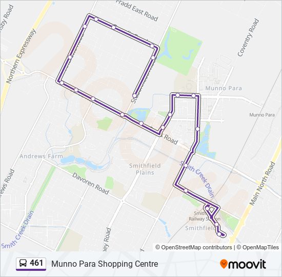 461 Route: Schedules, Stops & Maps - Munno Para Shopping Centre (Updated)