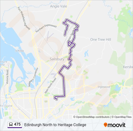 475 Route: Schedules, Stops & Maps - Heritage College (School Bus ...