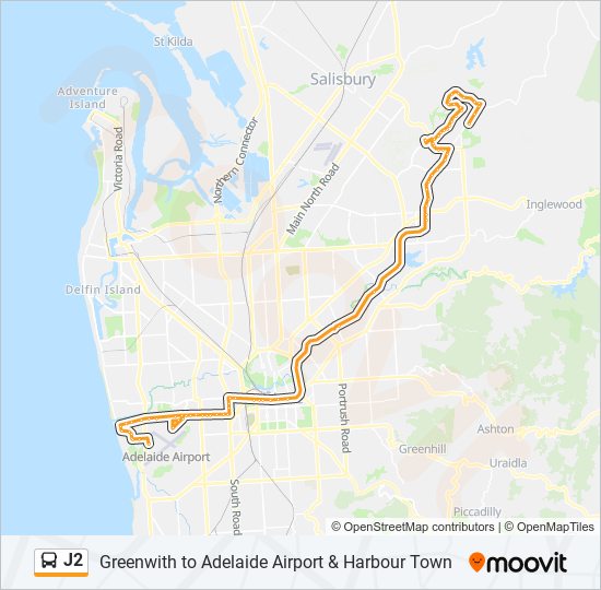 j2 Route: Schedules, Stops & Maps - Harbour Town (Updated)