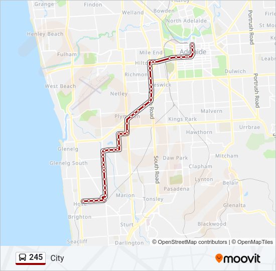 245 Route: Schedules, Stops & Maps - City (Updated)