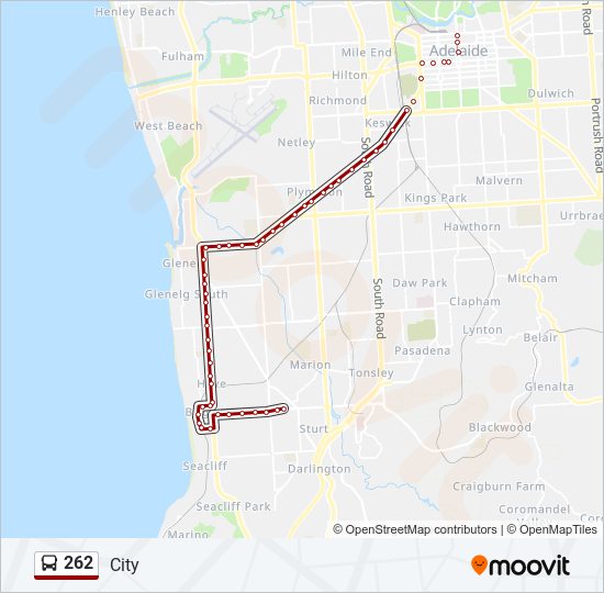 262 Route: Schedules, Stops & Maps - City (Updated)
