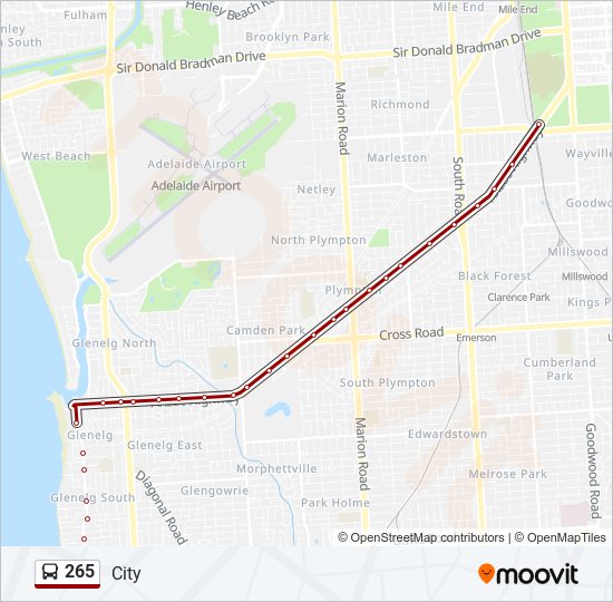 265 Route: Schedules, Stops & Maps - City (Updated)