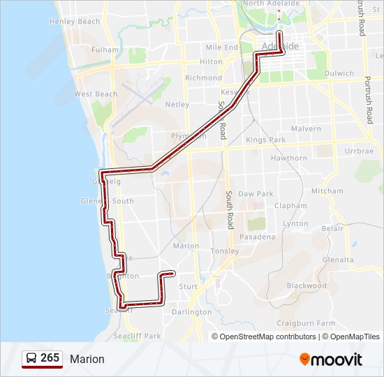 265 Route: Schedules, Stops & Maps - Marion (Updated)