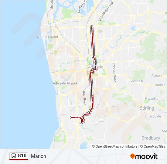 g10 Route: Schedules, Stops & Maps - Marion (Updated)