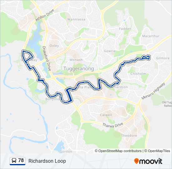 78 Route: Schedules, Stops & Maps - Richardson Loop (Updated)