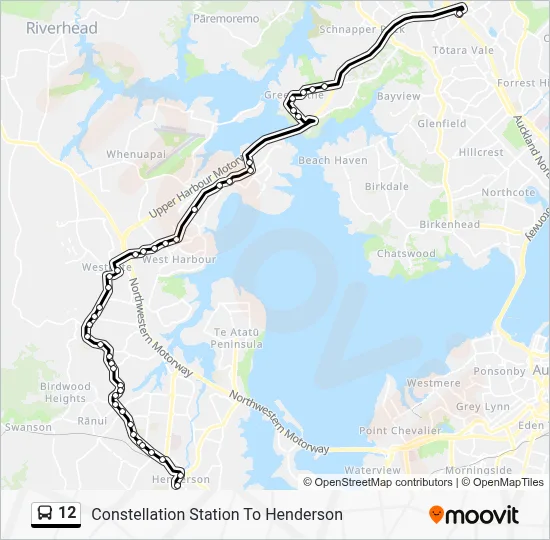 12 Route: Schedules, Stops & Maps - Constellation Station To Henderson ...
