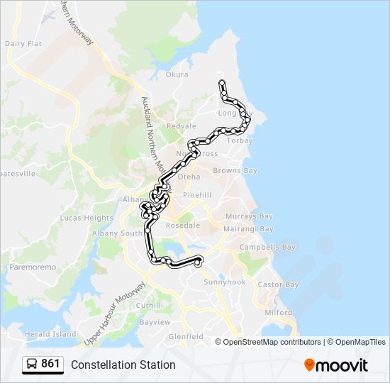 861 Route: Schedules, Stops & Maps - Constellation Station (Updated)