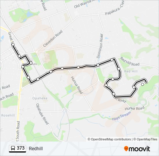373 Route: Schedules, Stops & Maps - Redhill (Updated)