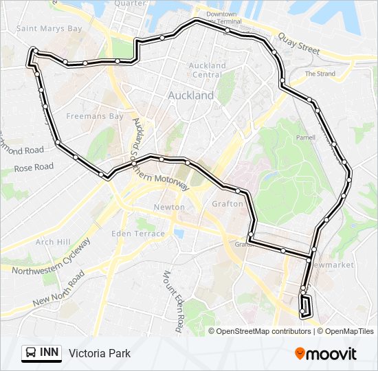 inn Route: Schedules, Stops & Maps - Britomart (Updated)