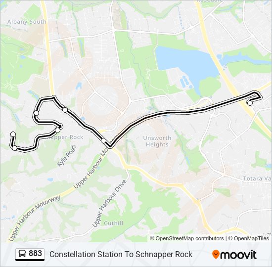 883 Route Schedules Stops Maps Constellation Station To Schnapper 883 Route Schedules Stops Maps Constellation Station To Schnapper