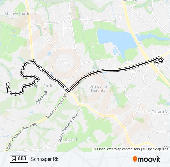 883 Route Schedules Stops Maps Schnaper Rk Updated 883-route-schedules-stops-maps-schnaper-rk-updated