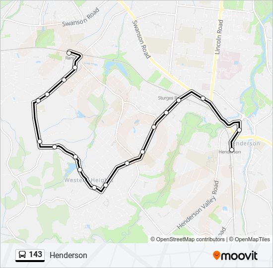 143 Route: Schedules, Stops & Maps - Henderson (Updated)