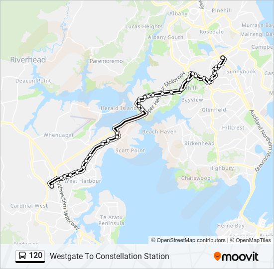 120 Route: Schedules, Stops & Maps - Westgate To Constellation Station ...