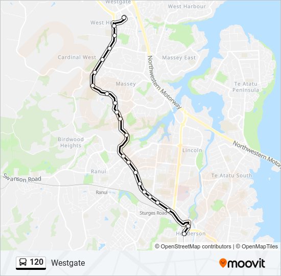 120 Route: Schedules, Stops & Maps - Westgate (Updated)