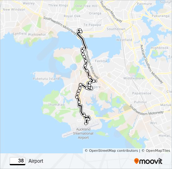 38 Route: Schedules, Stops & Maps - Airport (Updated)