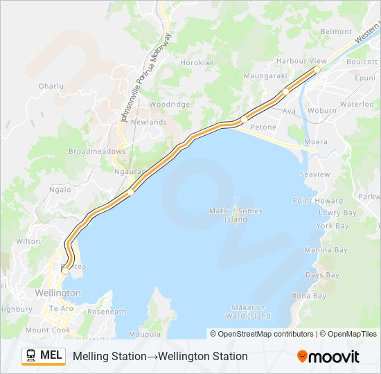 mel Route: Schedules, Stops & Maps - Wellington Station (Updated)
