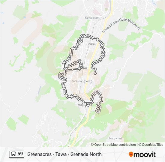 59 Route: Schedules, Stops & Maps - Grenada North - Nassau Avenue‎→ ...