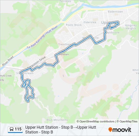 115-route-schedules-stops-maps-upper-hutt-station-stop-b-upper