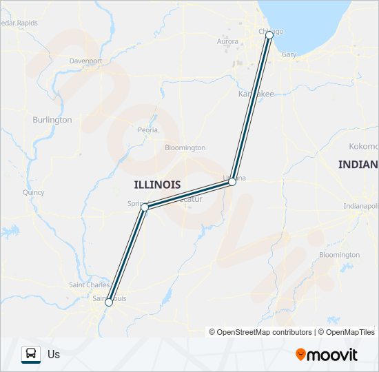 Ruta greyhound us0130: horarios, paradas y mapas - St Louis Bus Station ...