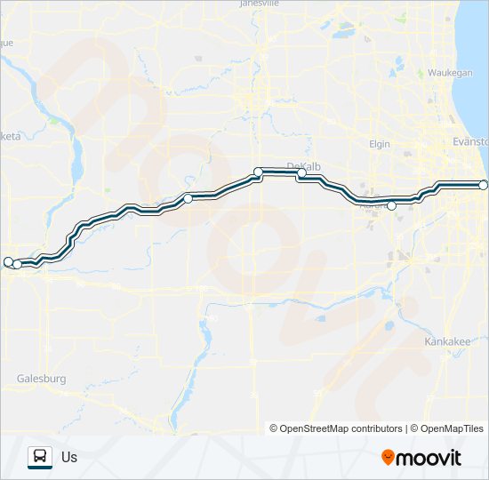 greyhound us0155s Route: Schedules, Stops & Maps - Davenport (River ...