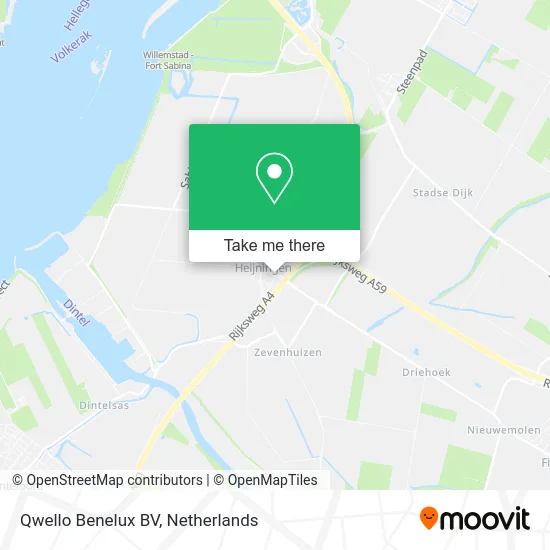 Wie komme ich mit Bus nach Qwello Benelux BV in Moerdijk?