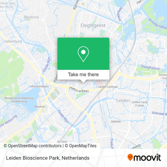 How to Get to Leiden Bioscience Park by Bus, Train or Light Rail?