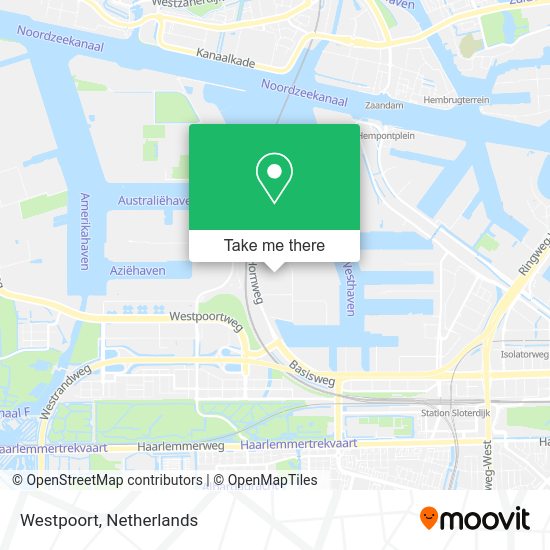 How to Get to Westpoort in Amsterdam by Bus, Metro, Train or Light Rail?