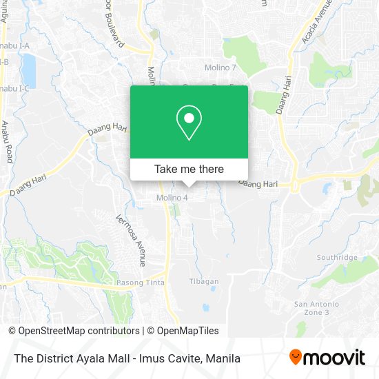 How to Get to The District Ayala Mall - Imus Cavite in Bacoor by Bus?