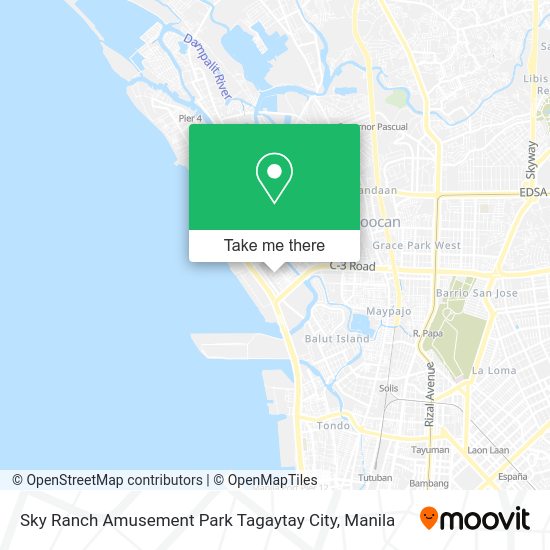 How to Get to Sky Ranch Amusement Park Tagaytay City in Navotas by Bus ...