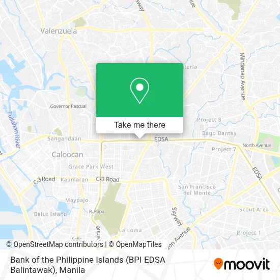 How to Get to Bank of the Philippine Islands (BPI EDSA Balintawak) in ...