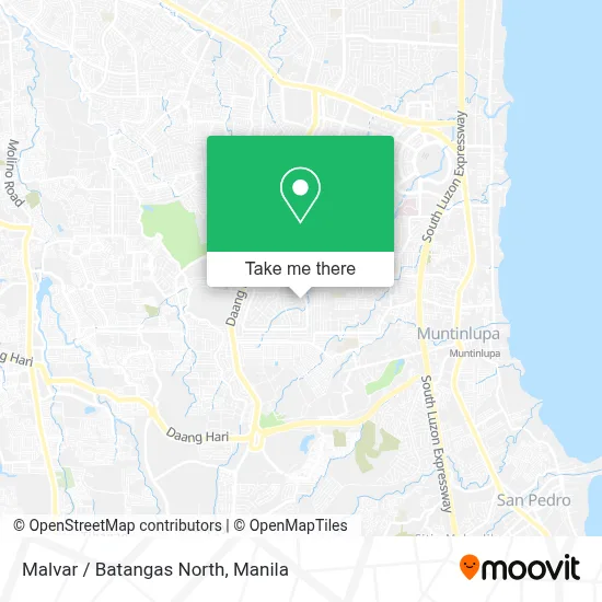 How to Get to Malvar / Batangas North in Muntinlupa by Bus?