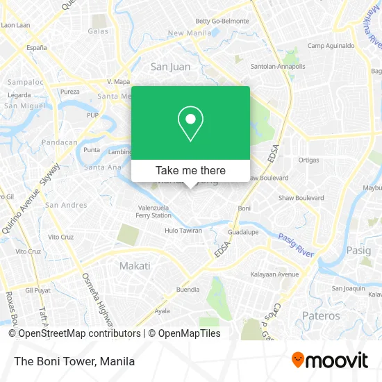 How to Get to The Boni Tower in Mandaluyong by Bus or Train?