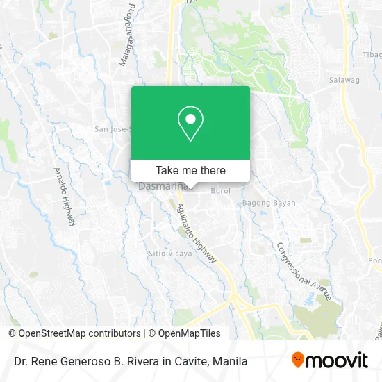How to Get to Dr. Rene Generoso B. Rivera in Cavite in Dasmariñas by Bus?
