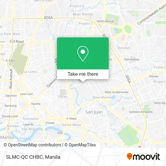 How to Get to SLMC-QC CHBC in Quezon City by Bus or Train?