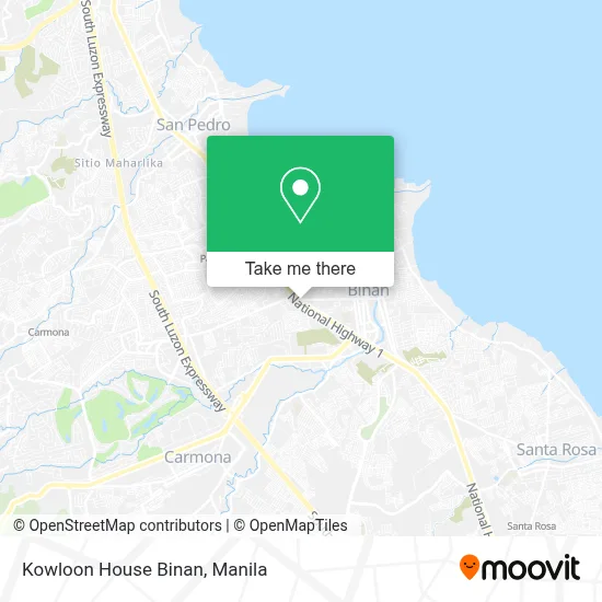 How to Get to Kowloon House Binan in Biñan by Bus or Train?