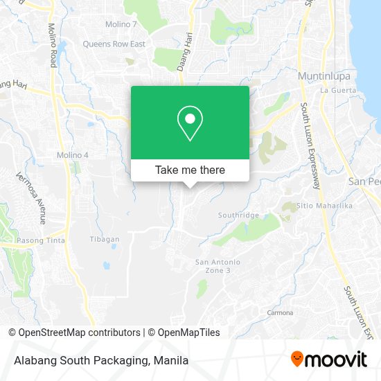 How to Get to Alabang South Packaging in Muntinlupa by Bus?