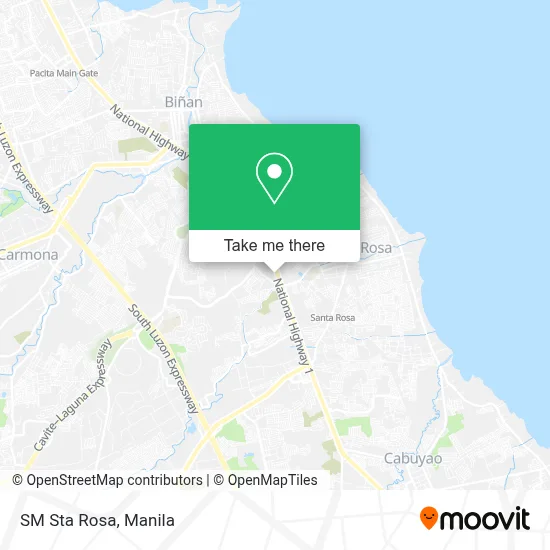 How to Get to SM Sta Rosa in Santa Rosa City by Bus or Train?