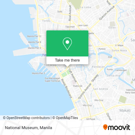 How to Get to National Museum in Manila by Bus or Train?