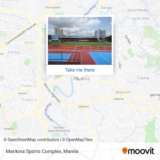 How to Get to Marikina Sports Complex by Bus or Train?