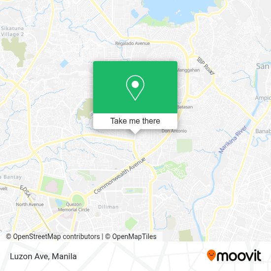 How to Get to Luzon Ave in Quezon City by Bus?