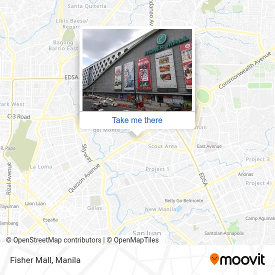 How to Get to Fisher Mall in Quezon City by Bus or Train?