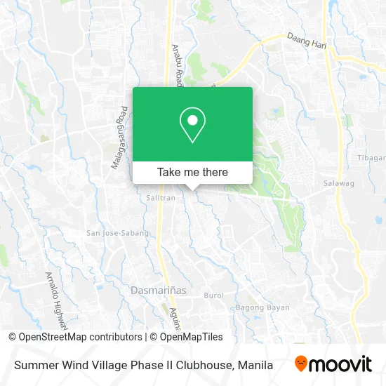 How to Get to Summer Wind Village Phase II Clubhouse in Dasmariñas by Bus?
