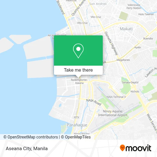 How to Get to Aseana City in Parañaque by Bus or Train?