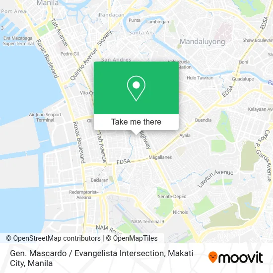 How to Get to Gen. Mascardo / Evangelista Intersection, Makati City by ...