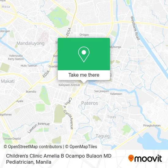 How to Get to Children's Clinic Amelia B Ocampo Bulaon MD Pediatrician ...