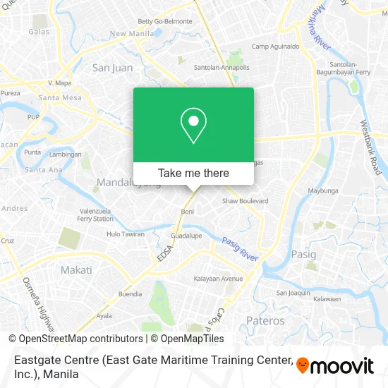 How to Get to Eastgate Centre (East Gate Maritime Training Center, Inc ...