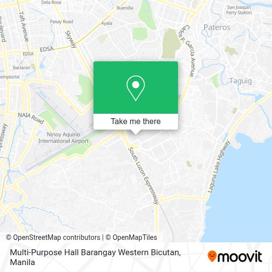 How to Get to Multi-Purpose Hall Barangay Western Bicutan in Taguig by ...