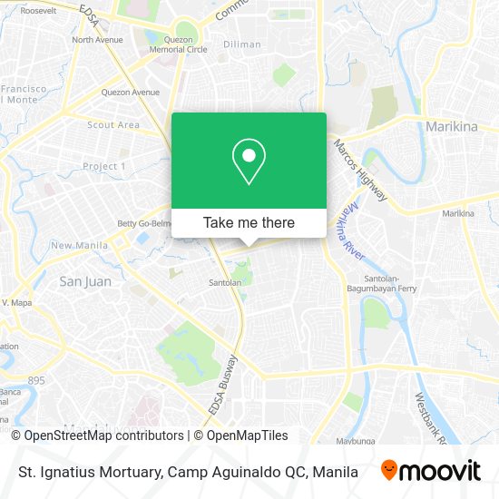 How to Get to St. Ignatius Mortuary, Camp Aguinaldo QC in Quezon City ...