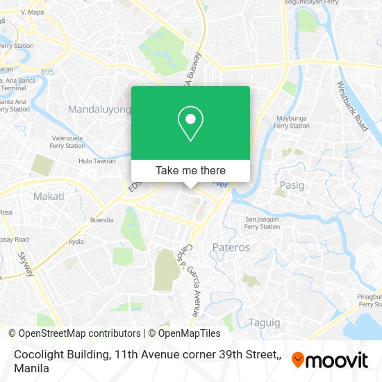 How to get to Cocolight Building, 11th Avenue corner 39th Street, in ...