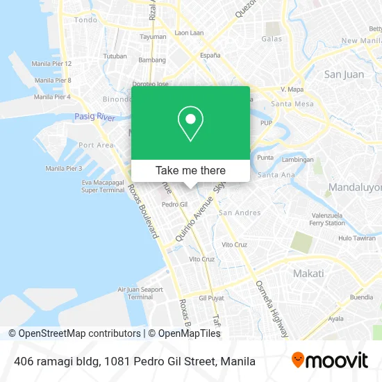 How to Get to 406 ramagi bldg, 1081 Pedro Gil Street in Manila by Bus ...